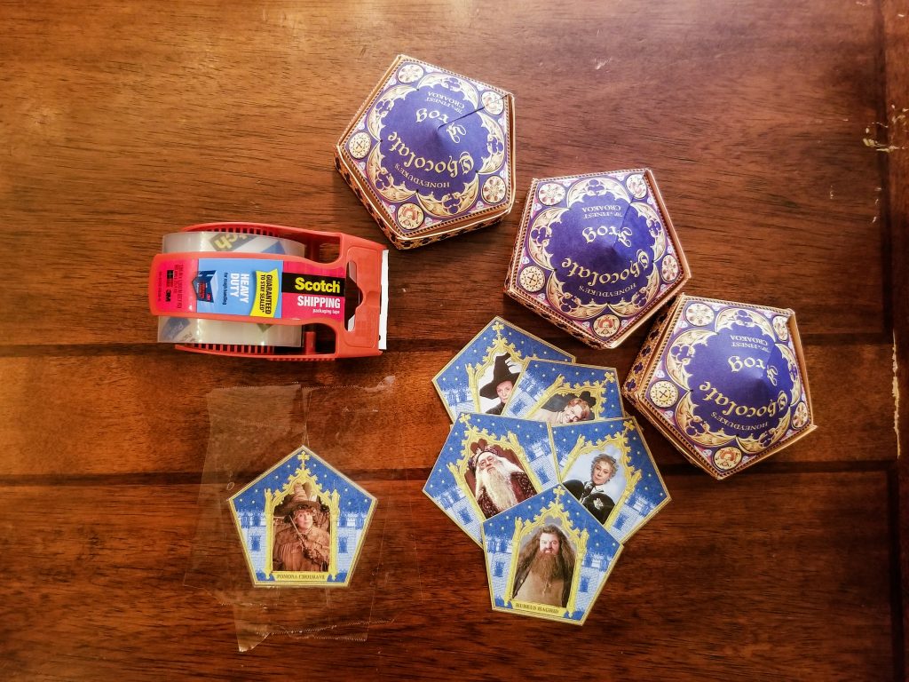 Harry Potter Chocolate Frog Boxes - Candidly Crafted